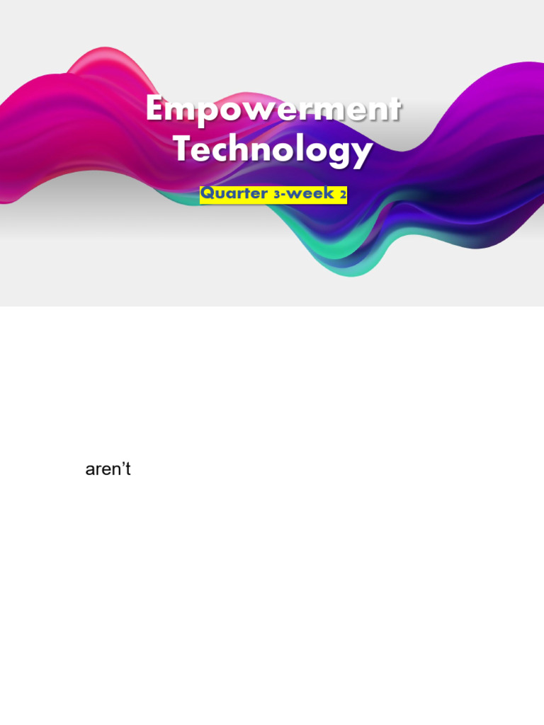 EmTech-PPT-Lesson-2-2.2 | PDF | Malware | Cyberspace