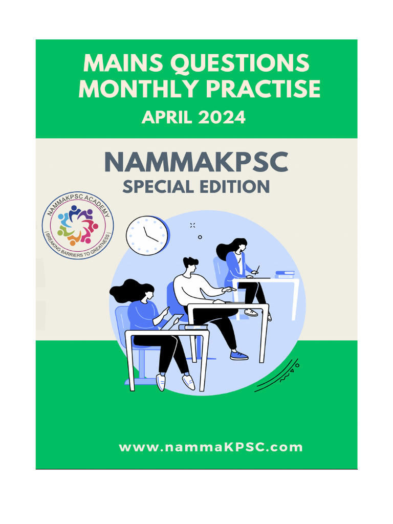 NK Mains Practice Question 2024 4 | PDF | Sustainability | Natural Environment