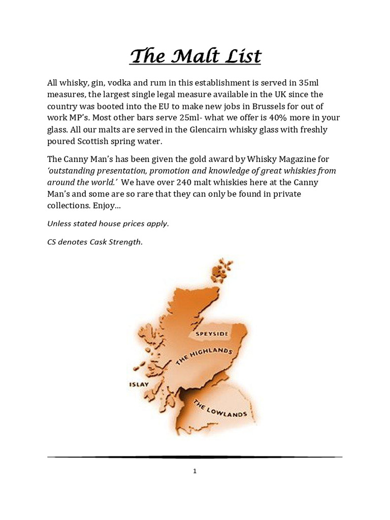 Whisky Enthusiasts' Guide | PDF | Whisky | Scotch Whisky
