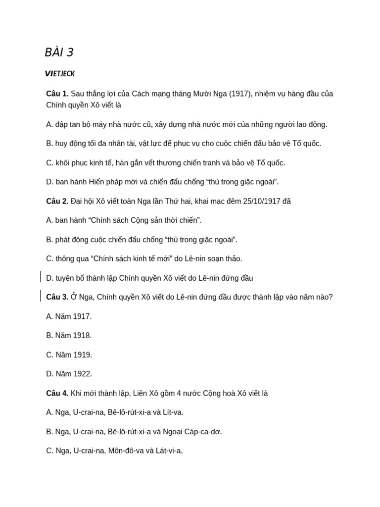 LICH-SU-CKI (1) | PDF