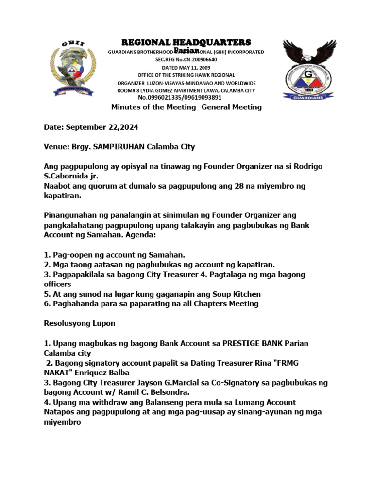 For Bank Requirements | PDF