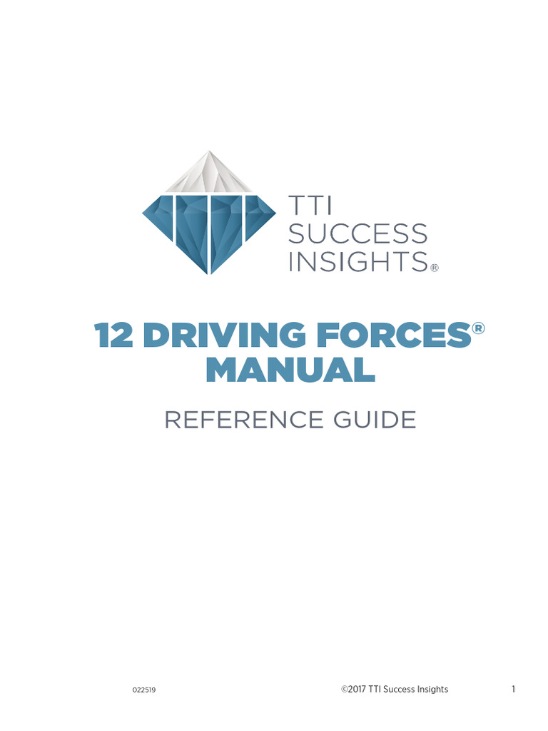 12df Manual | PDF | Knowledge | Emotional Intelligence