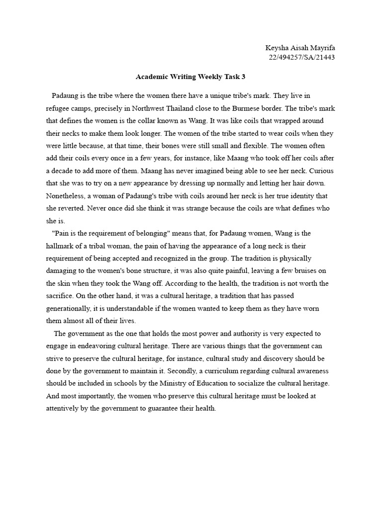 Academic Writing 2 | PDF