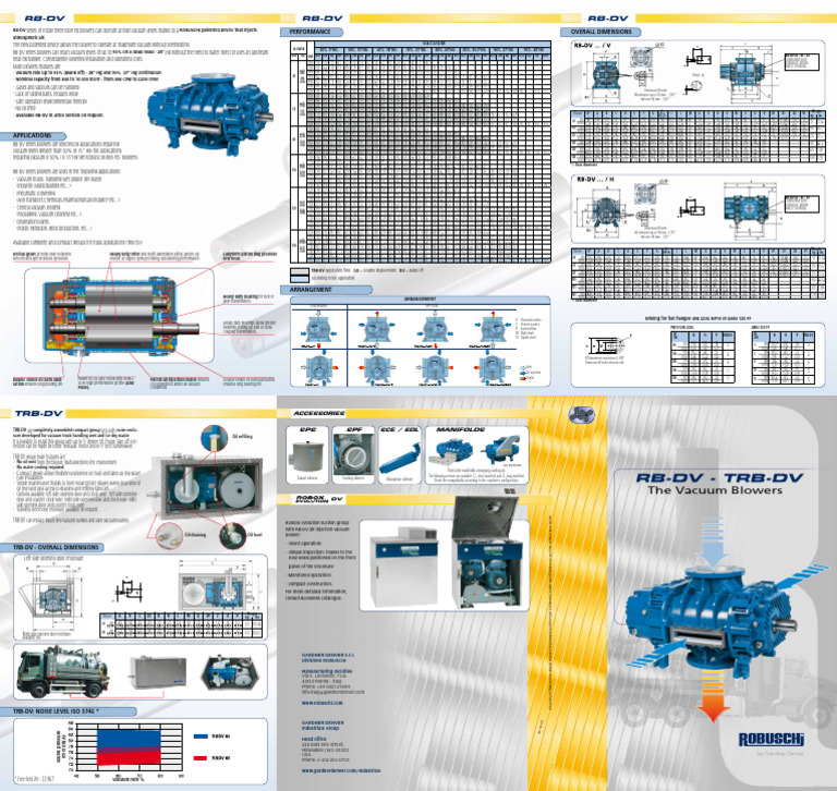 RB DV Deep Vacuum Vacio Profundo | PDF | Mechanical Engineering | Machines