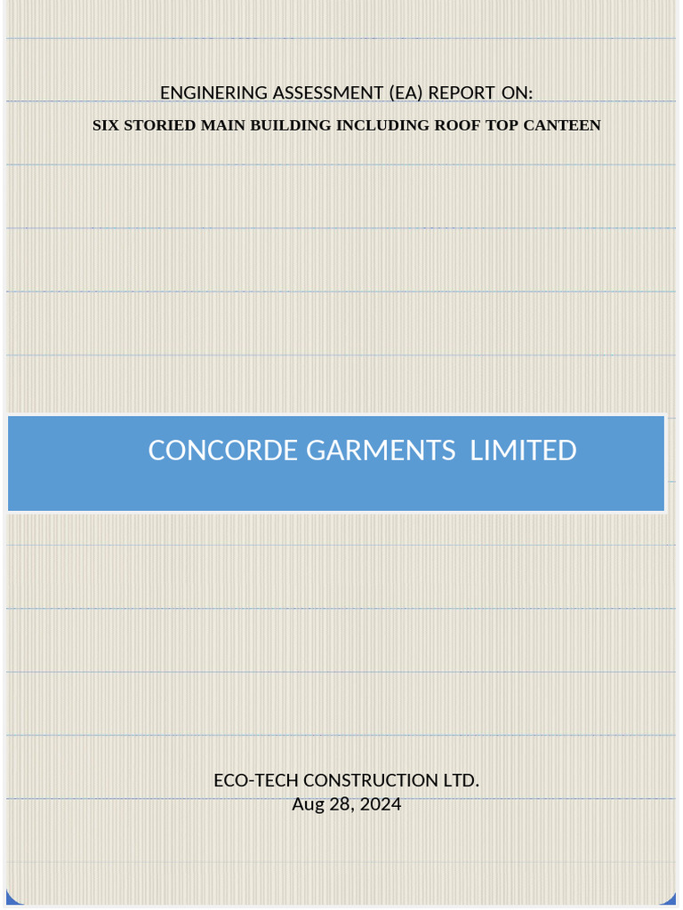 Rsc Dea Report | PDF | Earthquake Engineering | Structural Load
