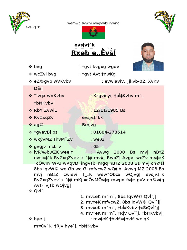 Bio Data BNP | PDF