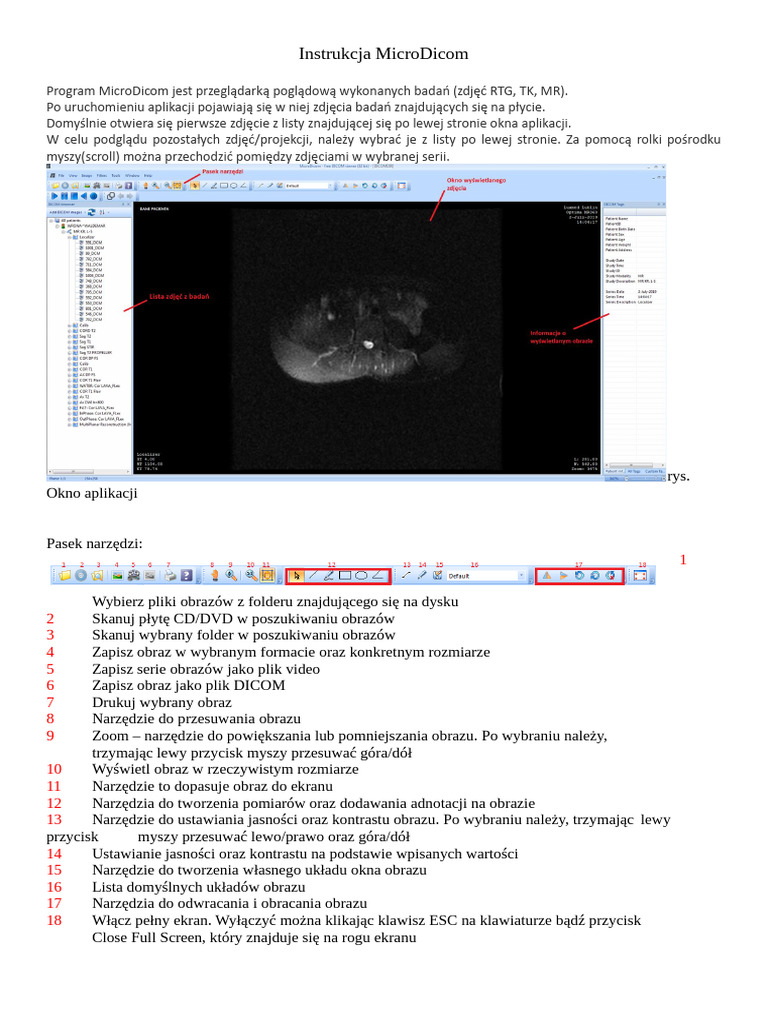 instrukcja-microdicom | PDF