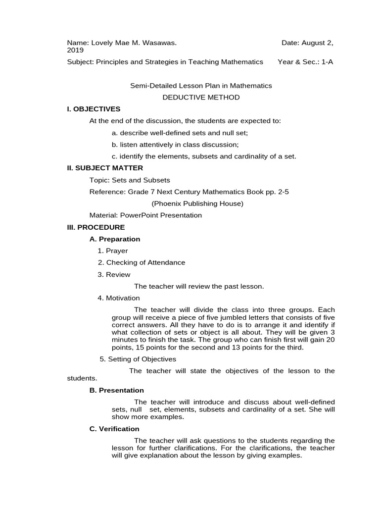 Lesson Plan of Lovely | PDF | Lesson Plan | Teachers