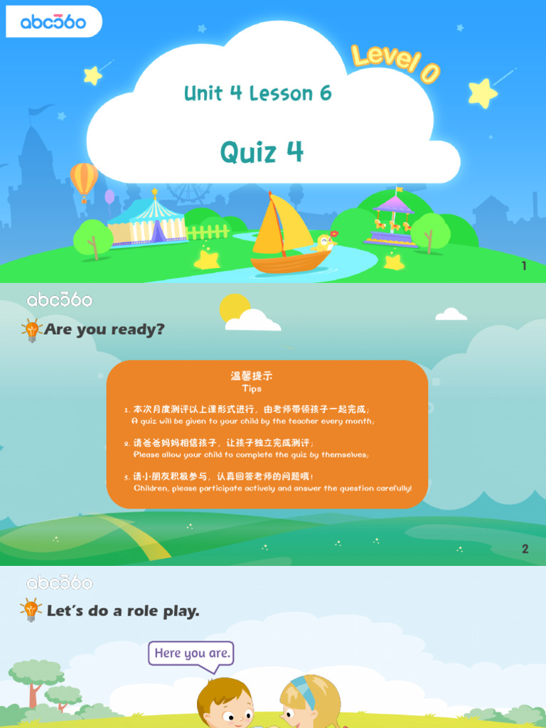 Unit 4 Lesson 6 Quiz 4 | PDF