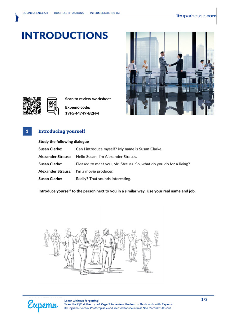 introductions-american-english-student | PDF