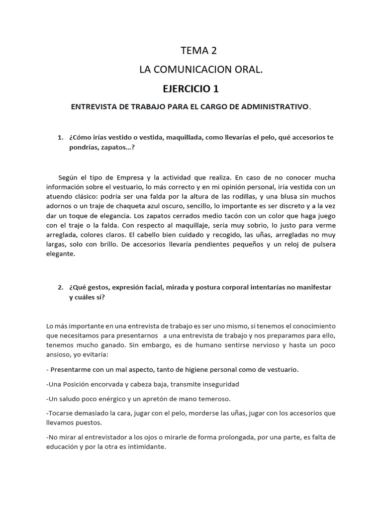 Rangel Torrealba Pastora CA02 Tarea | PDF | Comunicación no verbal | Agencia de viajes