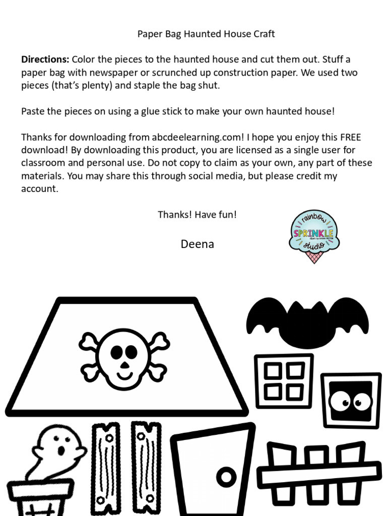 Build-a-Haunted-House-Craft | PDF
