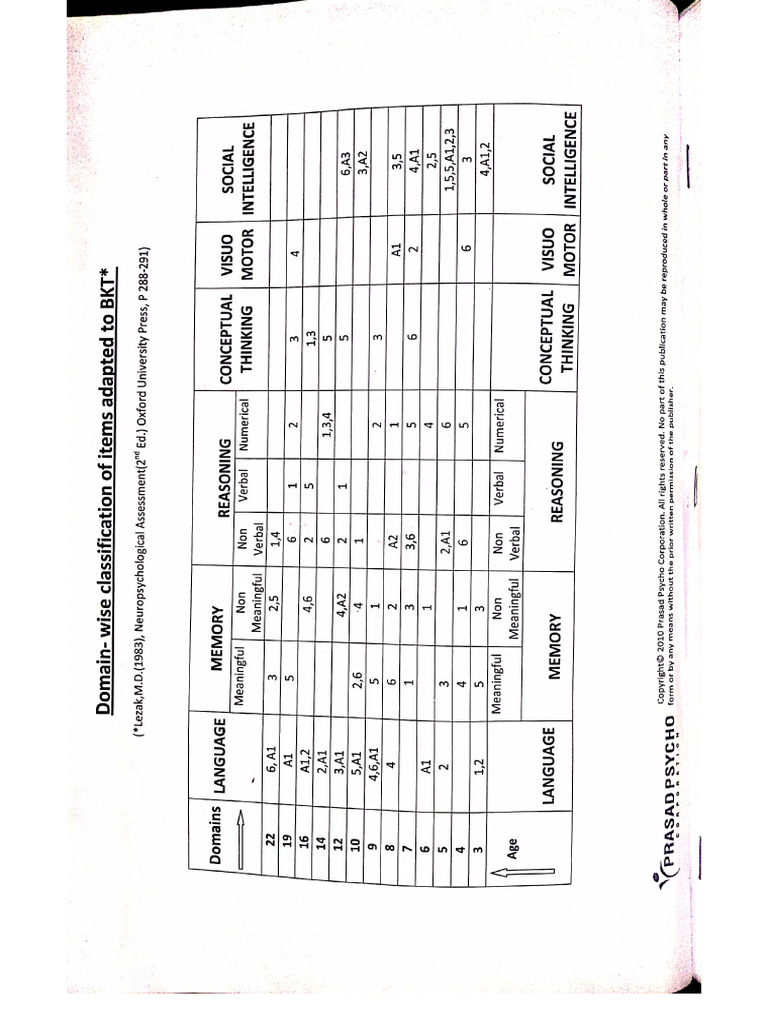 BKT Record Form + Domain Analysis | PDF