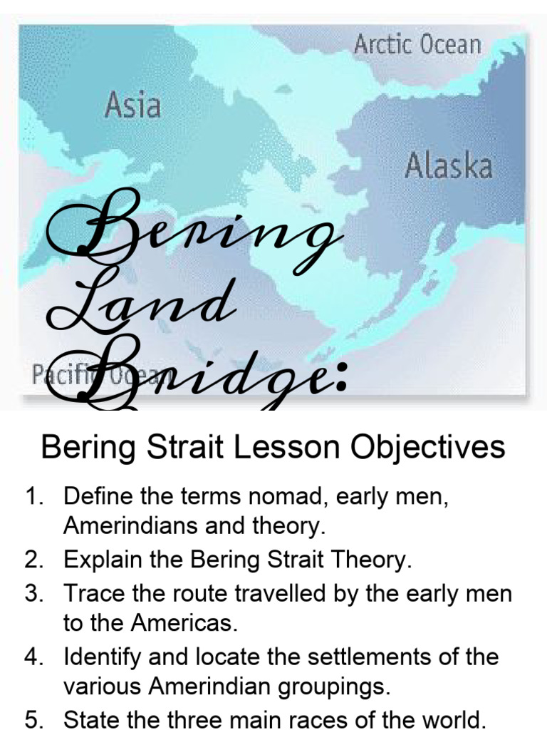 Bering Strait Theory Powerpoint | PDF