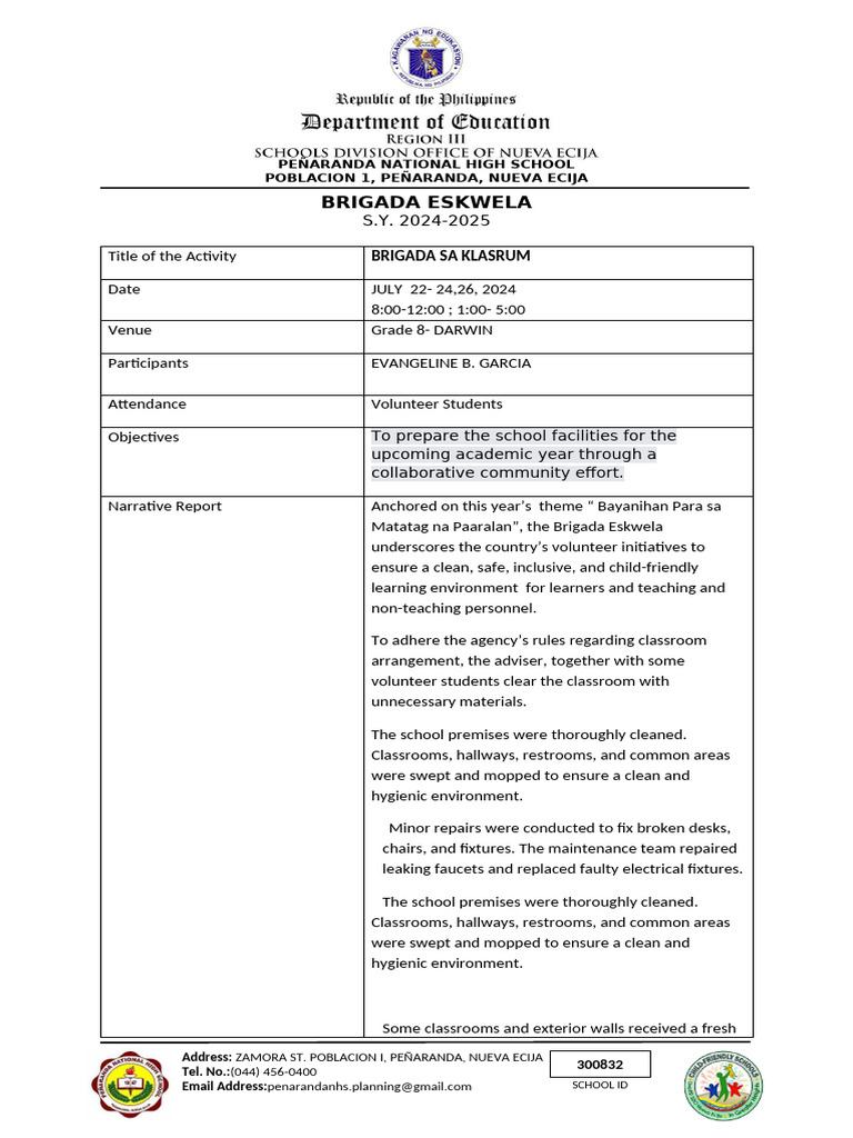 ACR-brigada2 | PDF | Classroom | Learning