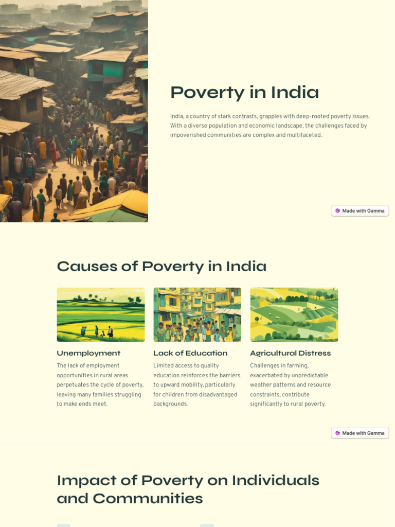 Poverty-in-India | PDF | Poverty | Poverty & Homelessness