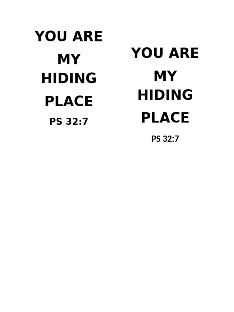 You Are | PDF