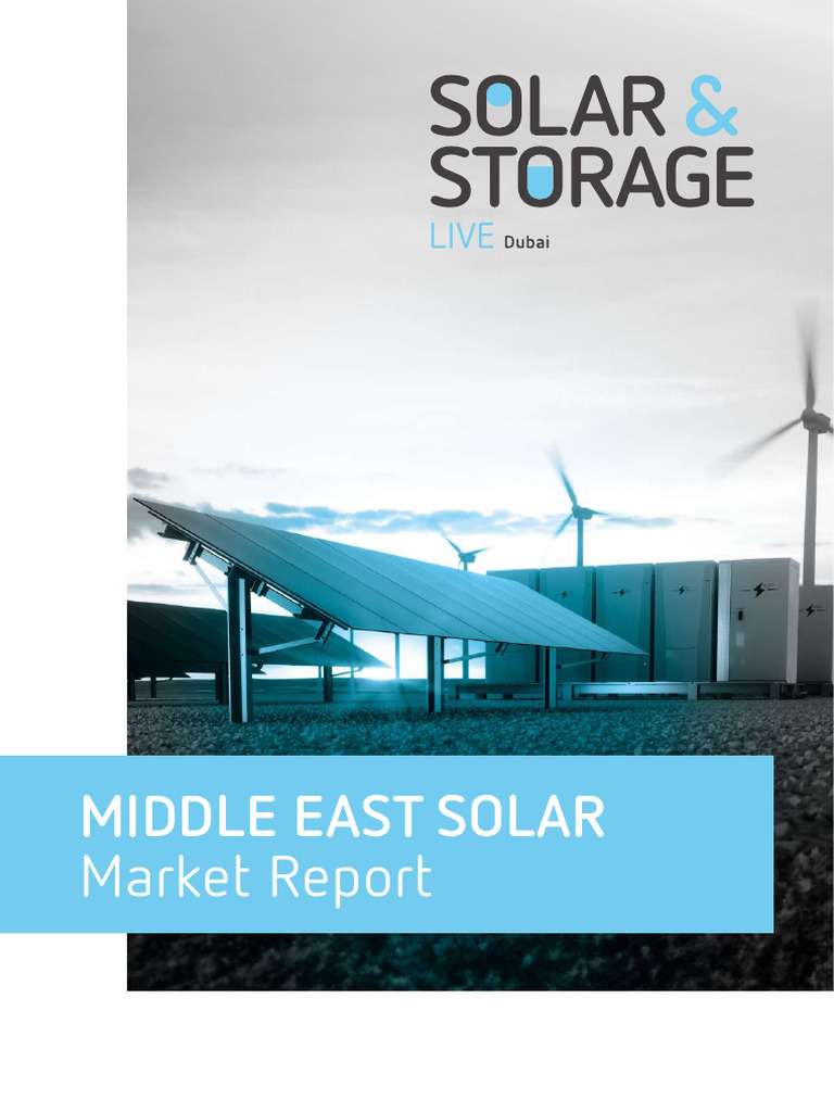 Solar Middle East Market Reportv3compressed | PDF | Solar Power ...