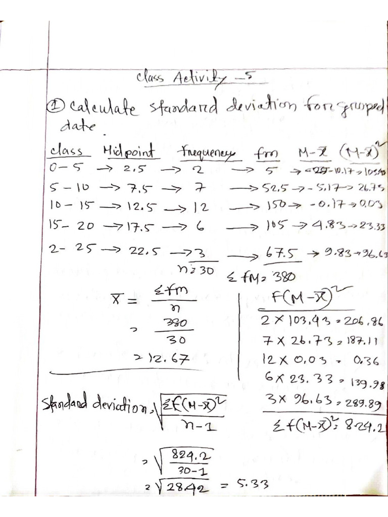 Class Activity 5 | PDF