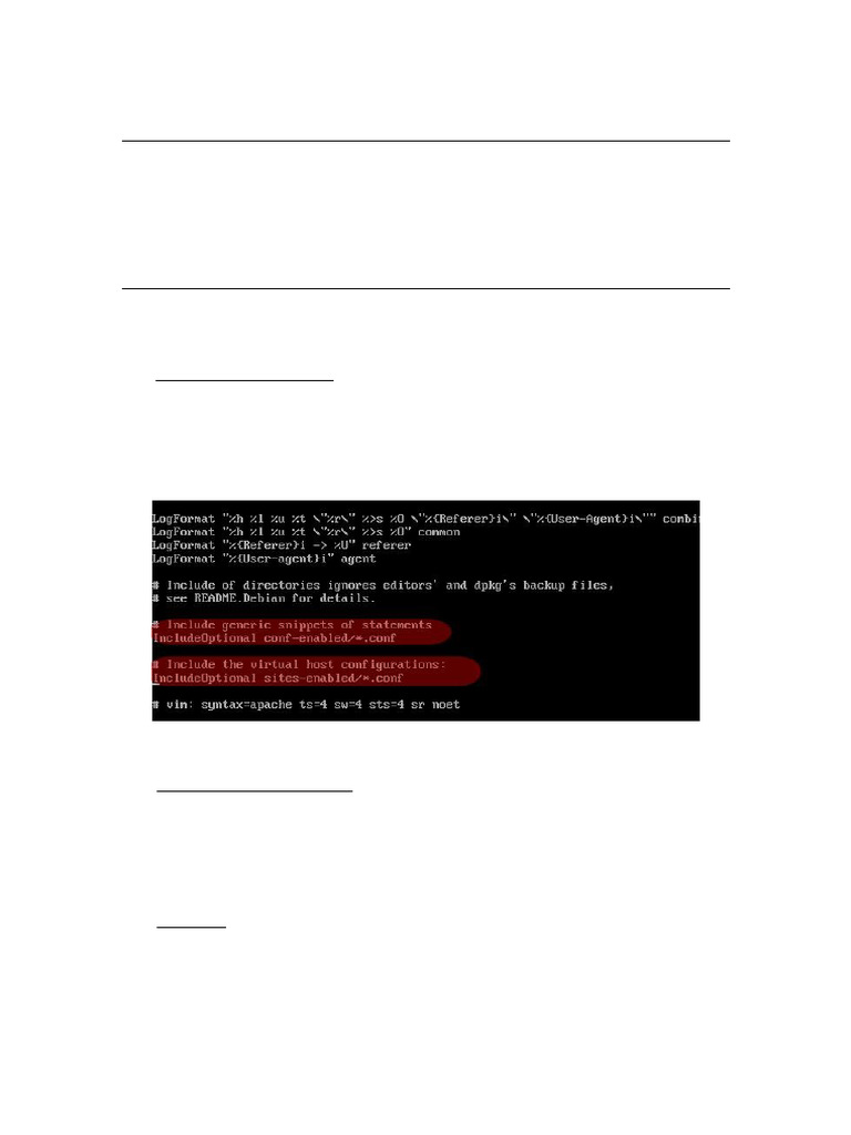 Práctica UT2 Resuelta - Ficheros de Configuración y Directivas en Linux | PDF | Servidor HTTP ...