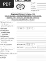 Epf Form 3a Revised | PDF | Pension | Labor