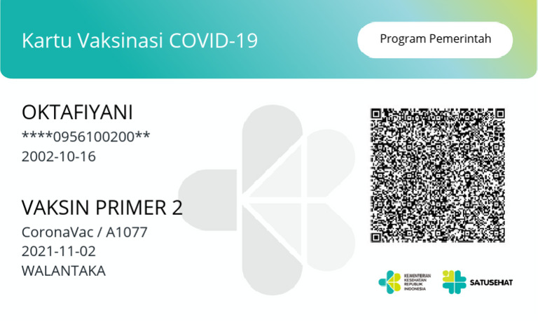 Vaccine-Certificate-Dose 2-Oktafiyani-780 | PDF