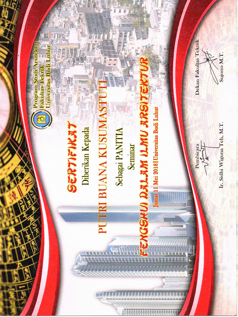 Putri Buana-Fengshui dalam arsitektur | PDF