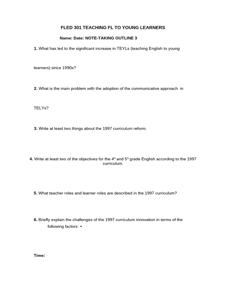 Fled 301 - Task 3 | PDF