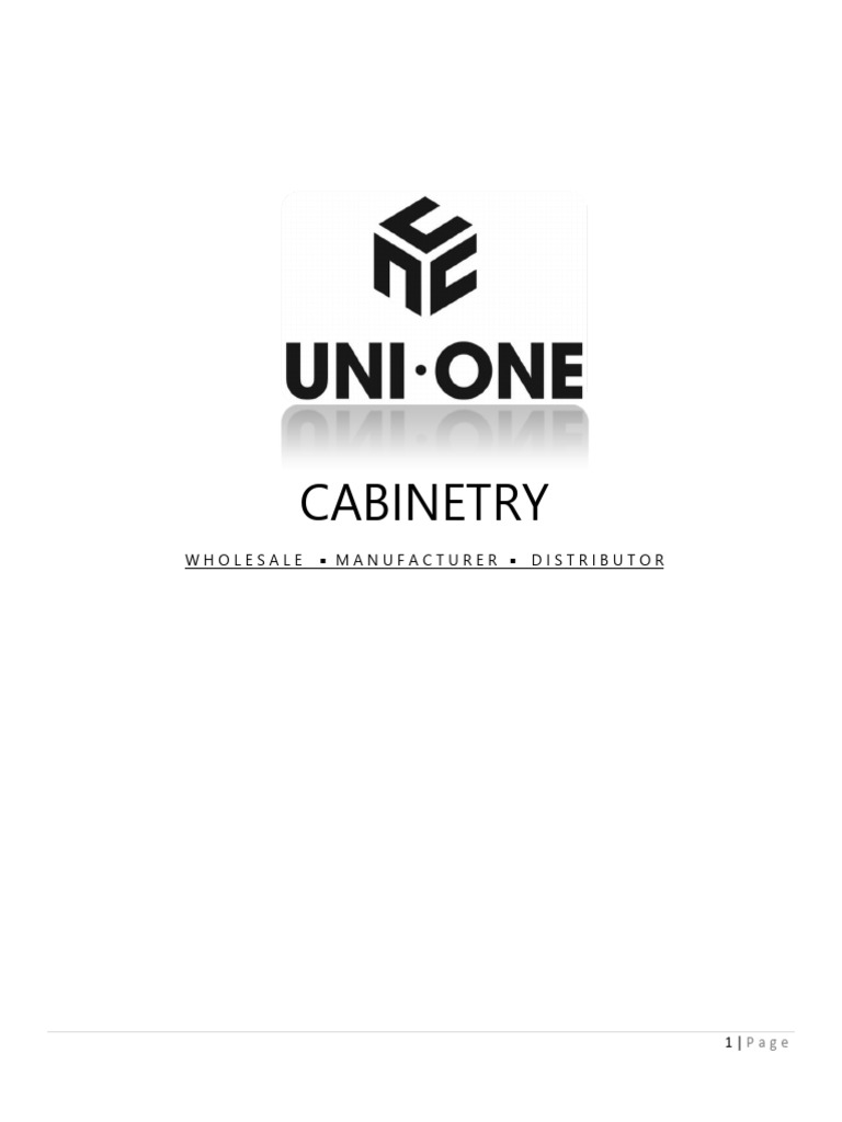 E-catalog UNIONE 3.3 | PDF | Cabinetry | Architectural Elements