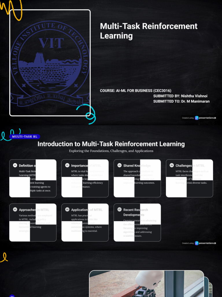 Comprehensive Analysis of Multi-Task Reinforcement Learning - CEC3016 | PDF