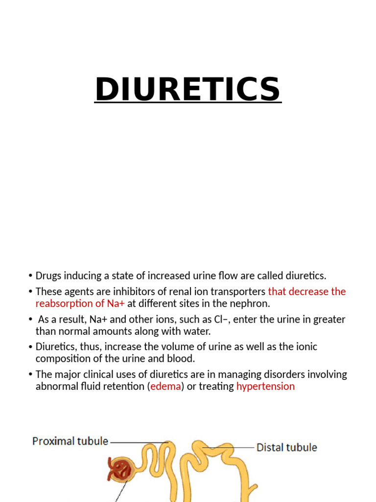 Diuretics | PDF | Medical Specialties