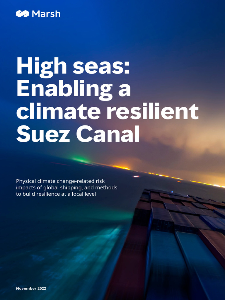 Enabling Climate Resilience in The Suez Canal Insight v6 | PDF ...