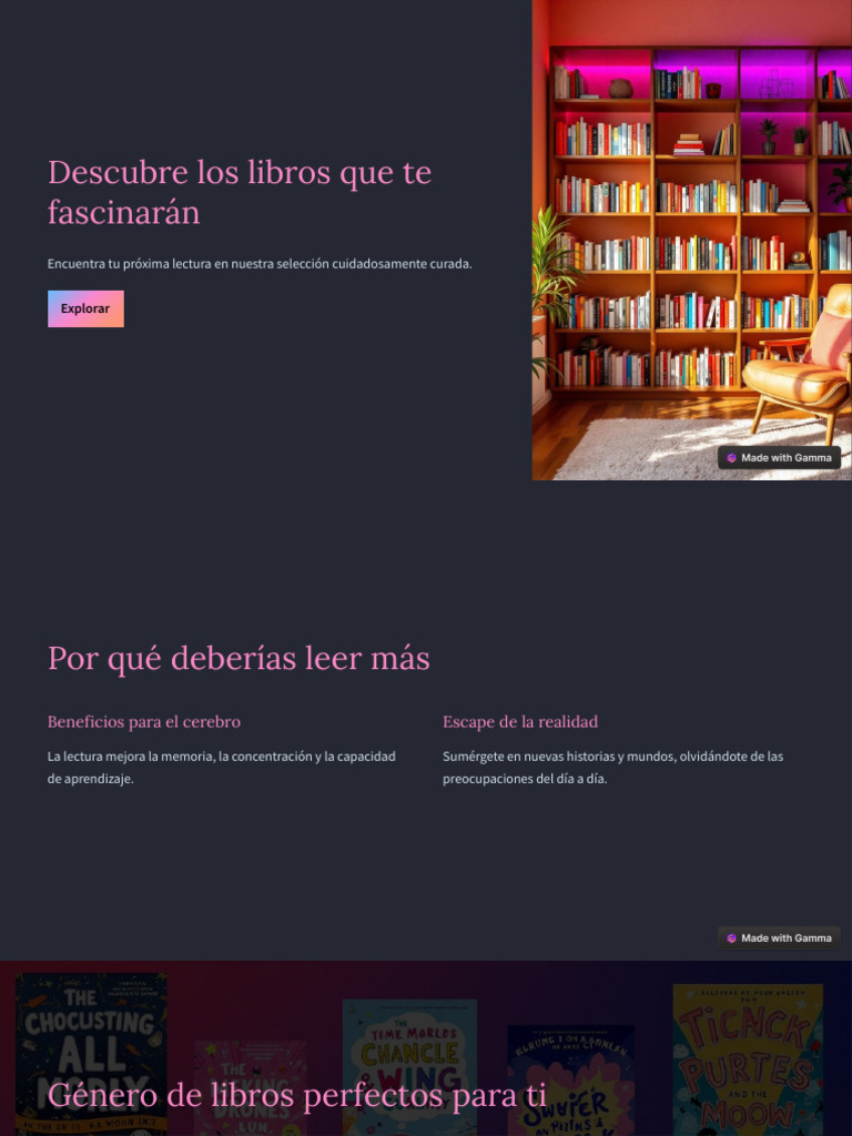 Libros recomendados para tu próxima lectura | PDF