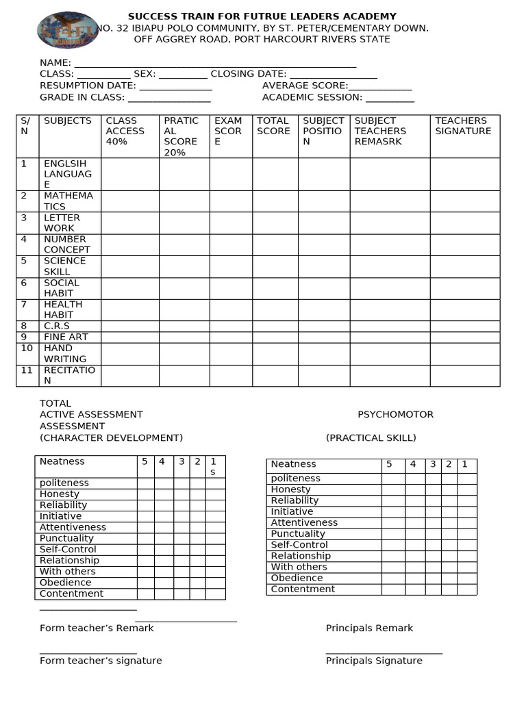 Success Train Result | PDF