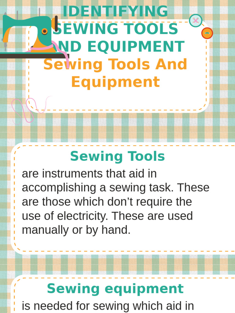Essential Sewing Tools and Equipment Guide | PDF | Planets | Sewing
