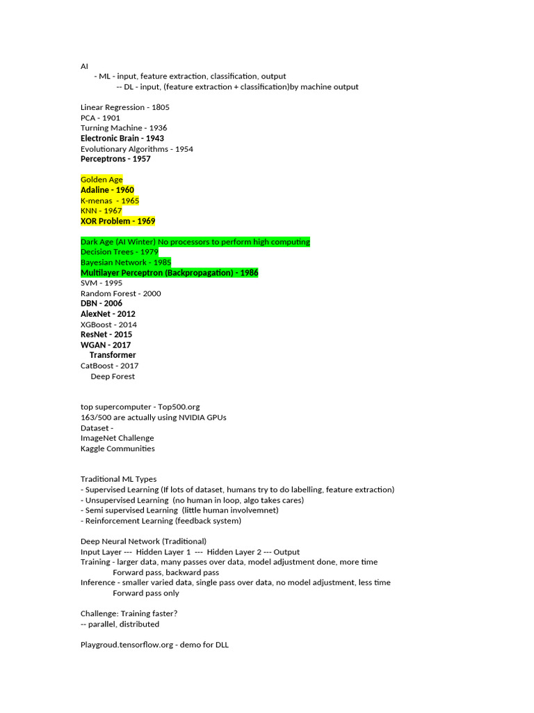 HpMlDL - Course | PDF | Machine Learning | Computing