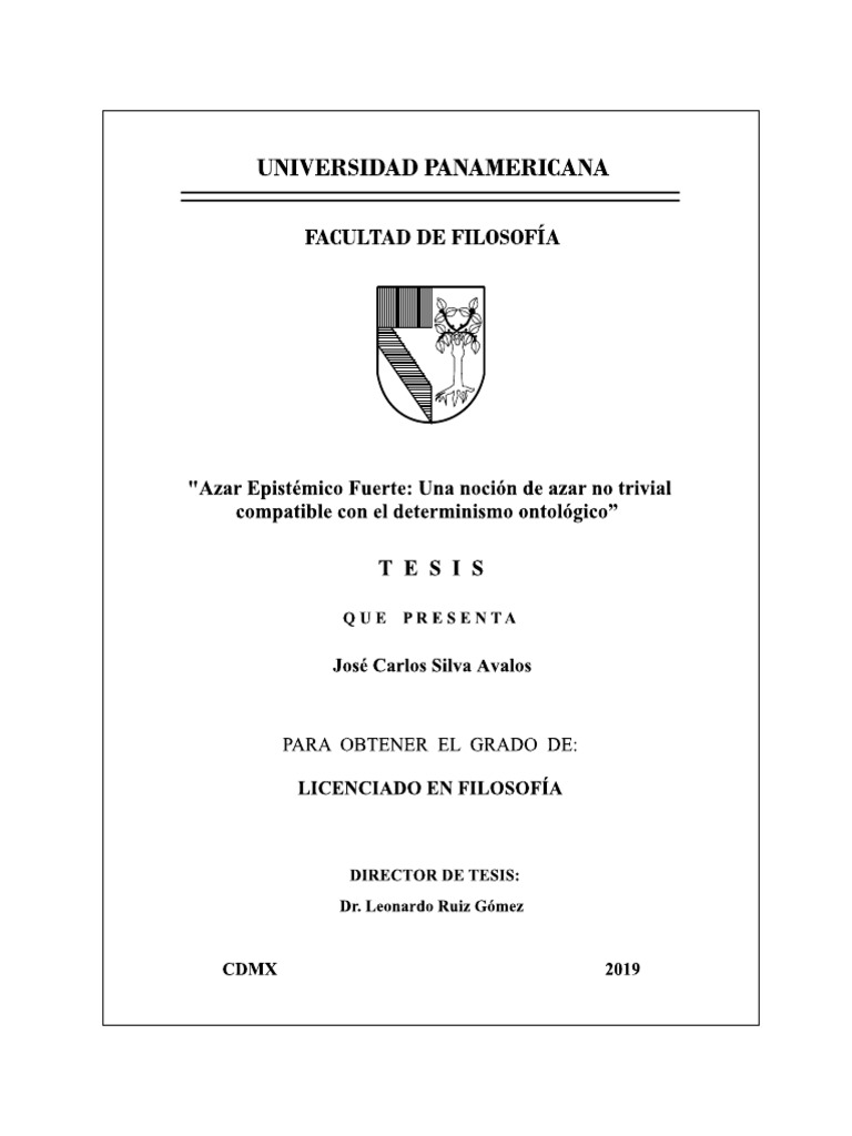 Azar Epistémico Fuerte-Una Noción de Azar No Trivial Compatible Con El ...