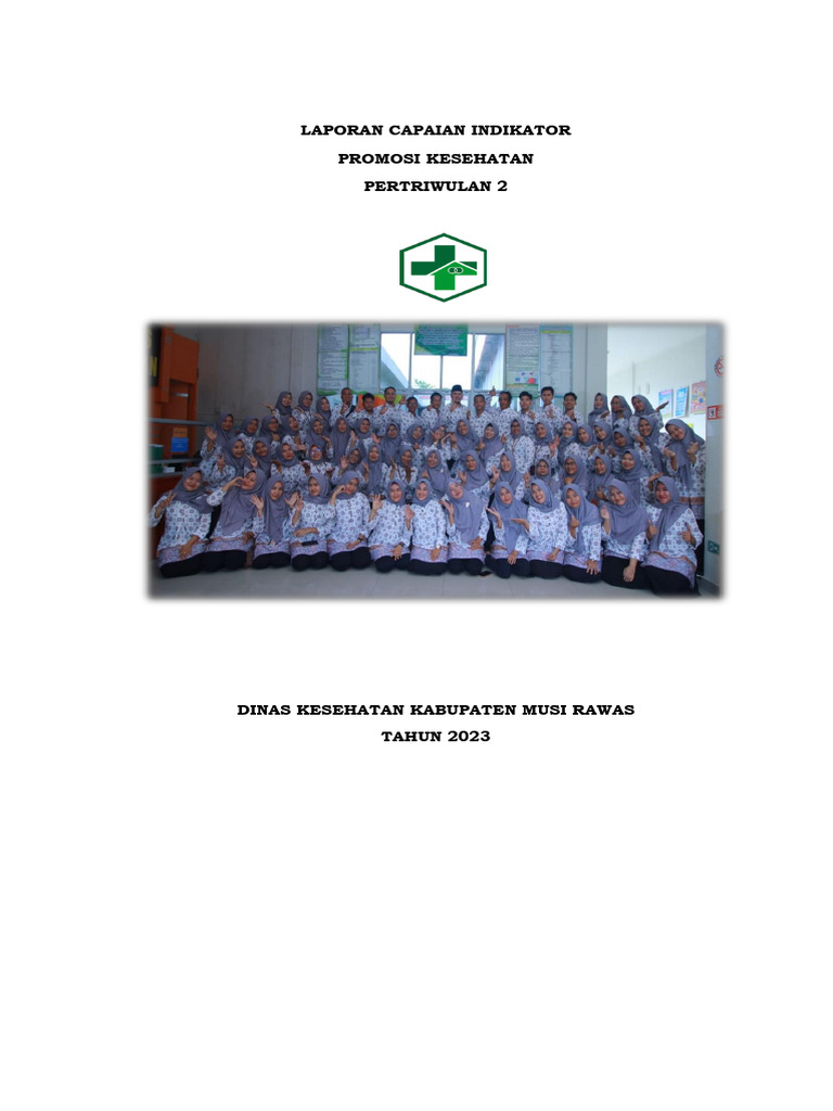 2.6.1.5 Contoh Laporan Promkes | PDF