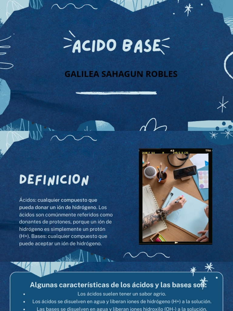 Acido Base | PDF | Ácido | Ph
