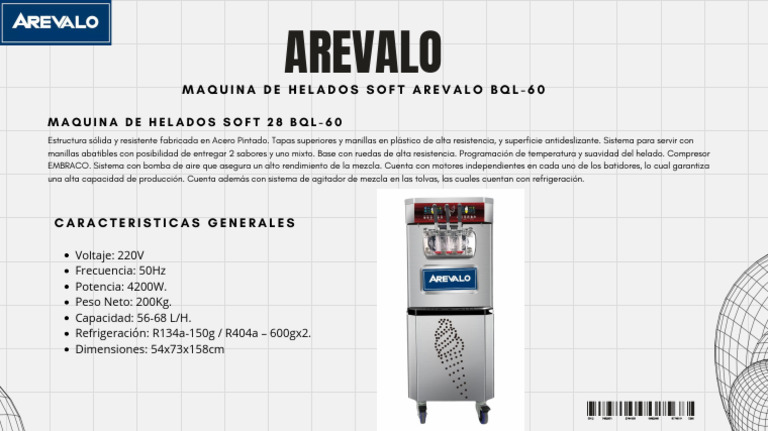 Ficha Tecnica Soft BQL 60 | PDF