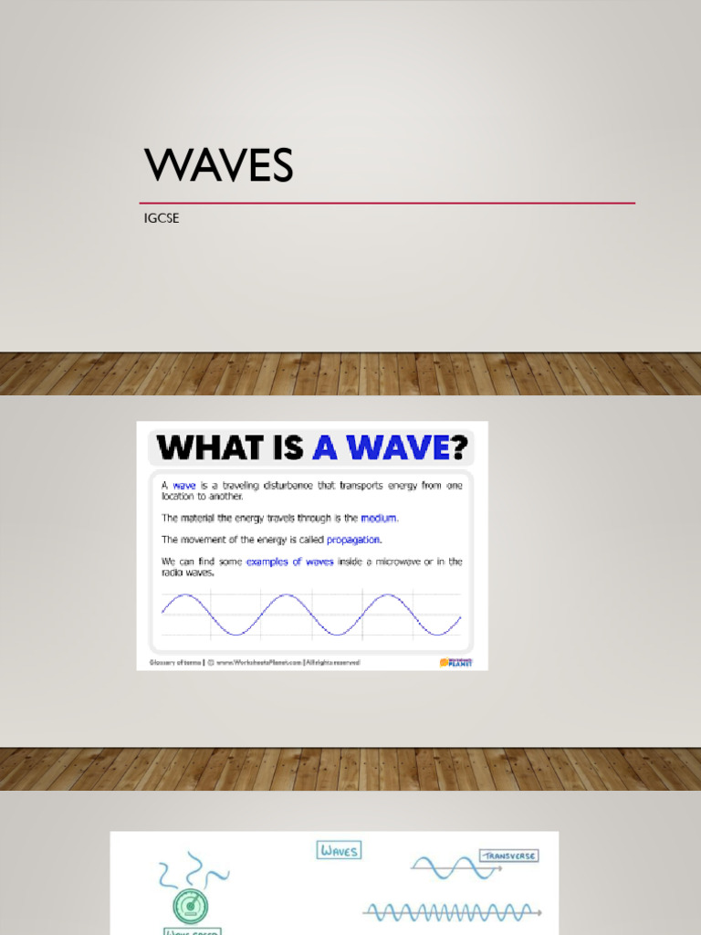 waves | PDF | Waves | Wavelength