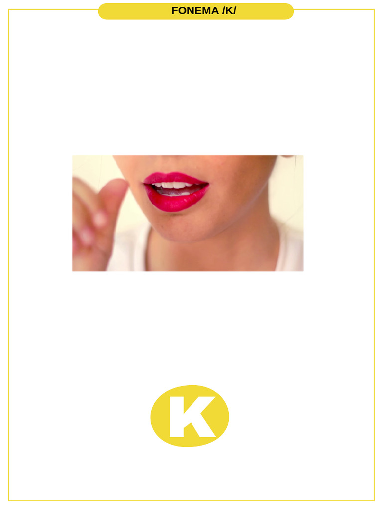 Atividades para o Fonema K | PDF