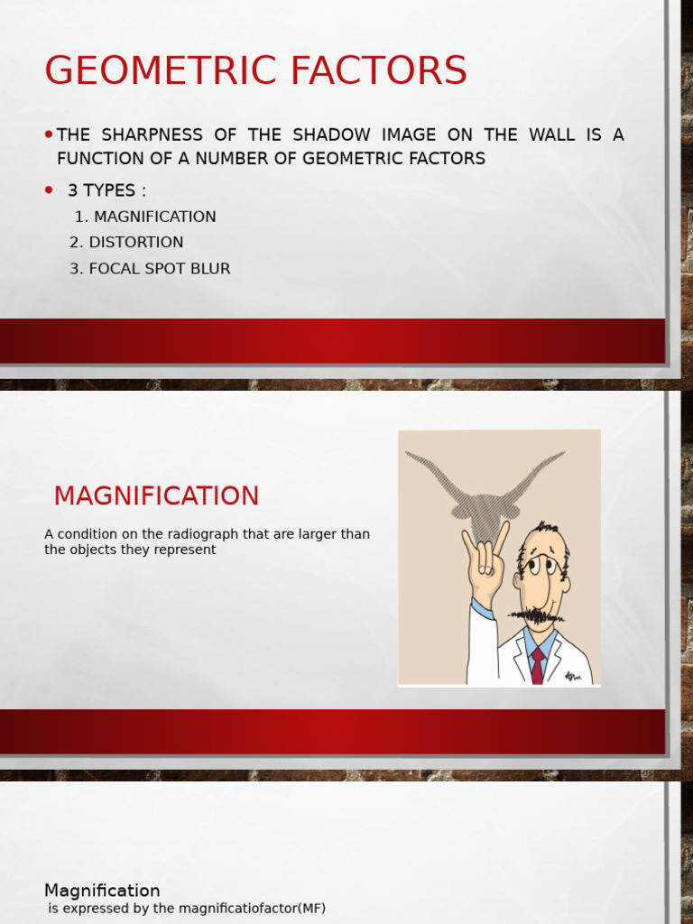 Geometric Factors | PDF