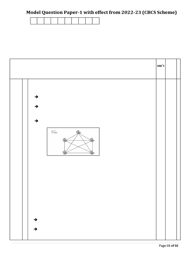 BCS502 MQP Solution | PDF | Transmission Control Protocol | Internet ...