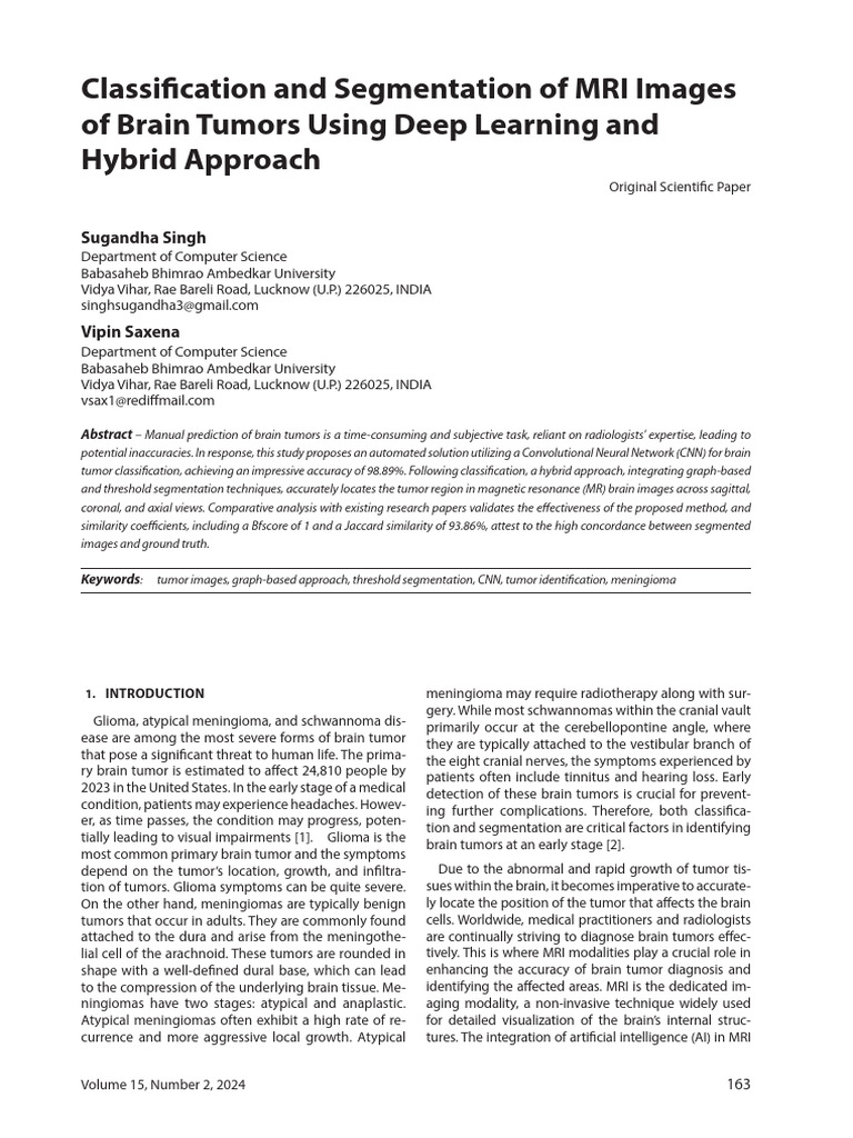 3 | PDF | Image Segmentation | Magnetic Resonance Imaging