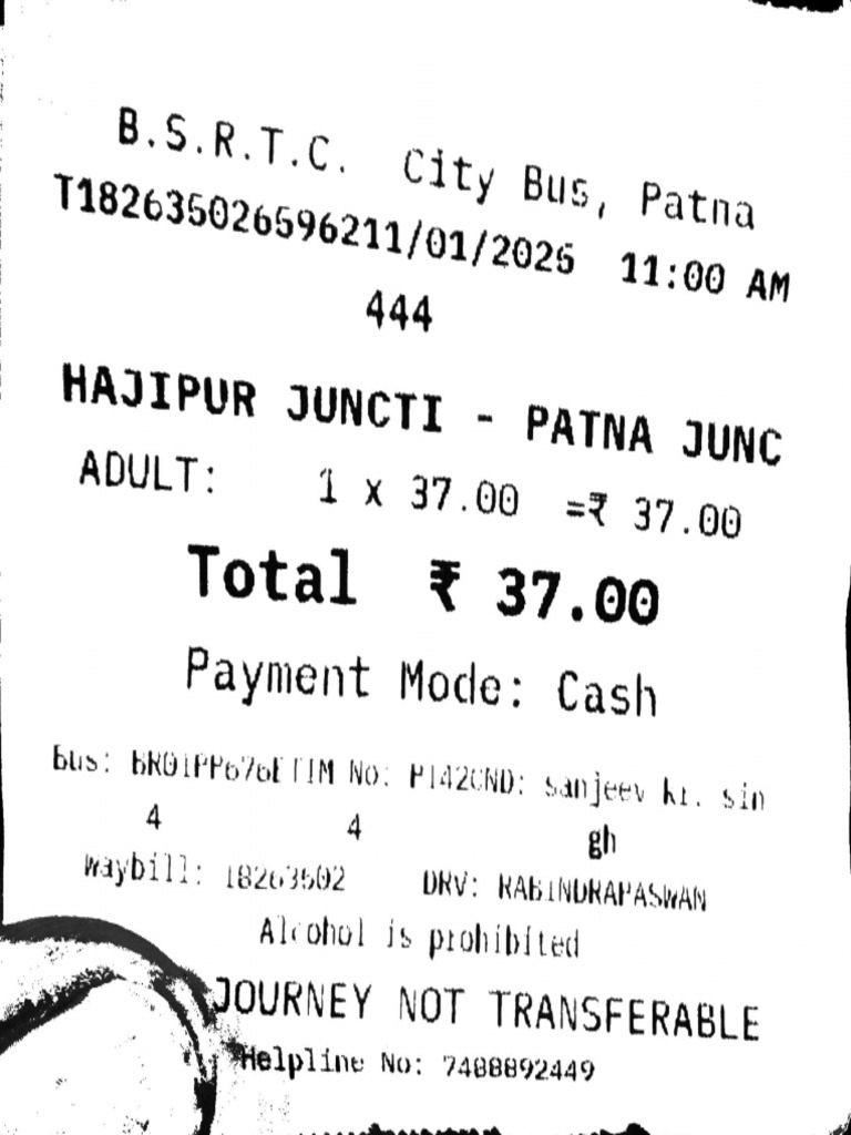 Bus Fare | PDF