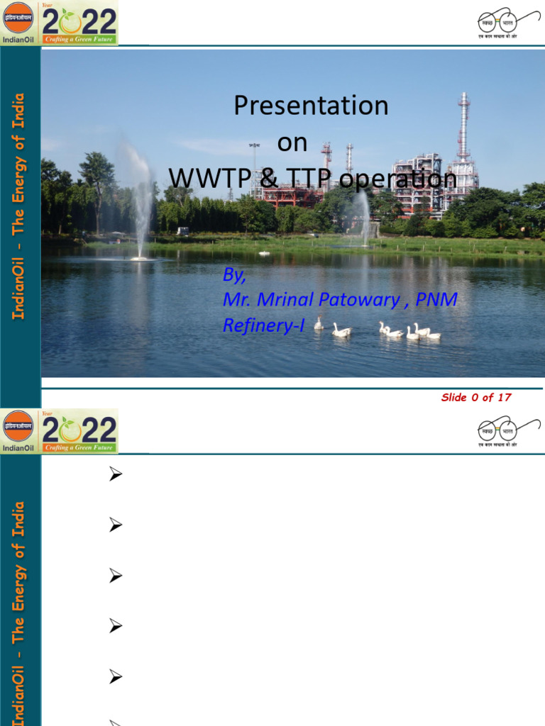 004 WWTP & TTP@08.03.22 | PDF | Sewage Treatment | Environmental Science