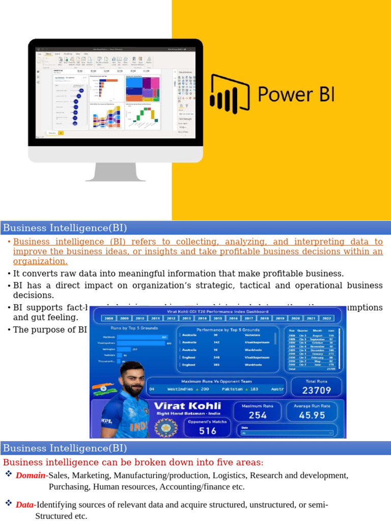 BI Presentation | PDF | Business Intelligence | Computing