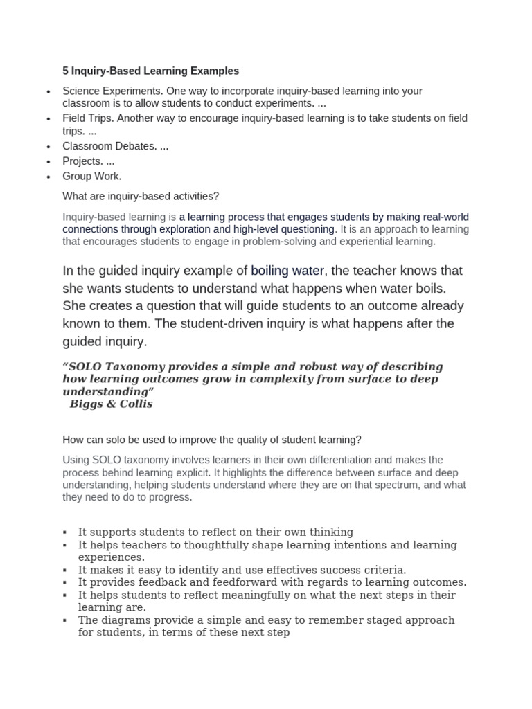 5 Inquiry | PDF