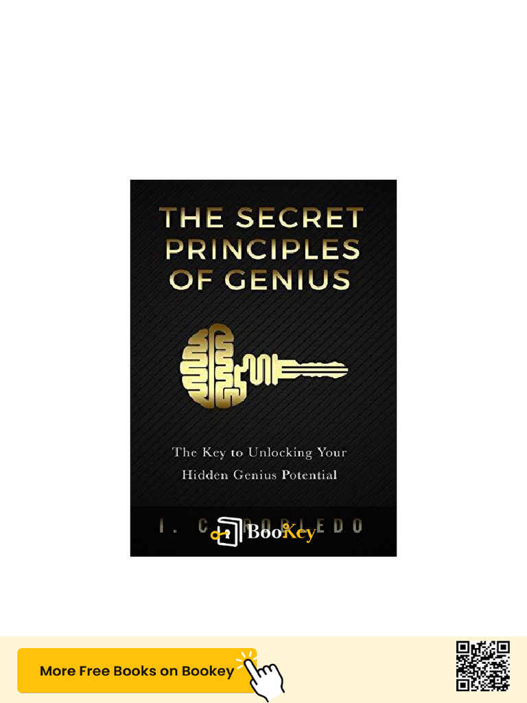 Unlocking Genius: Key Principles | PDF | Psychological Resilience ...